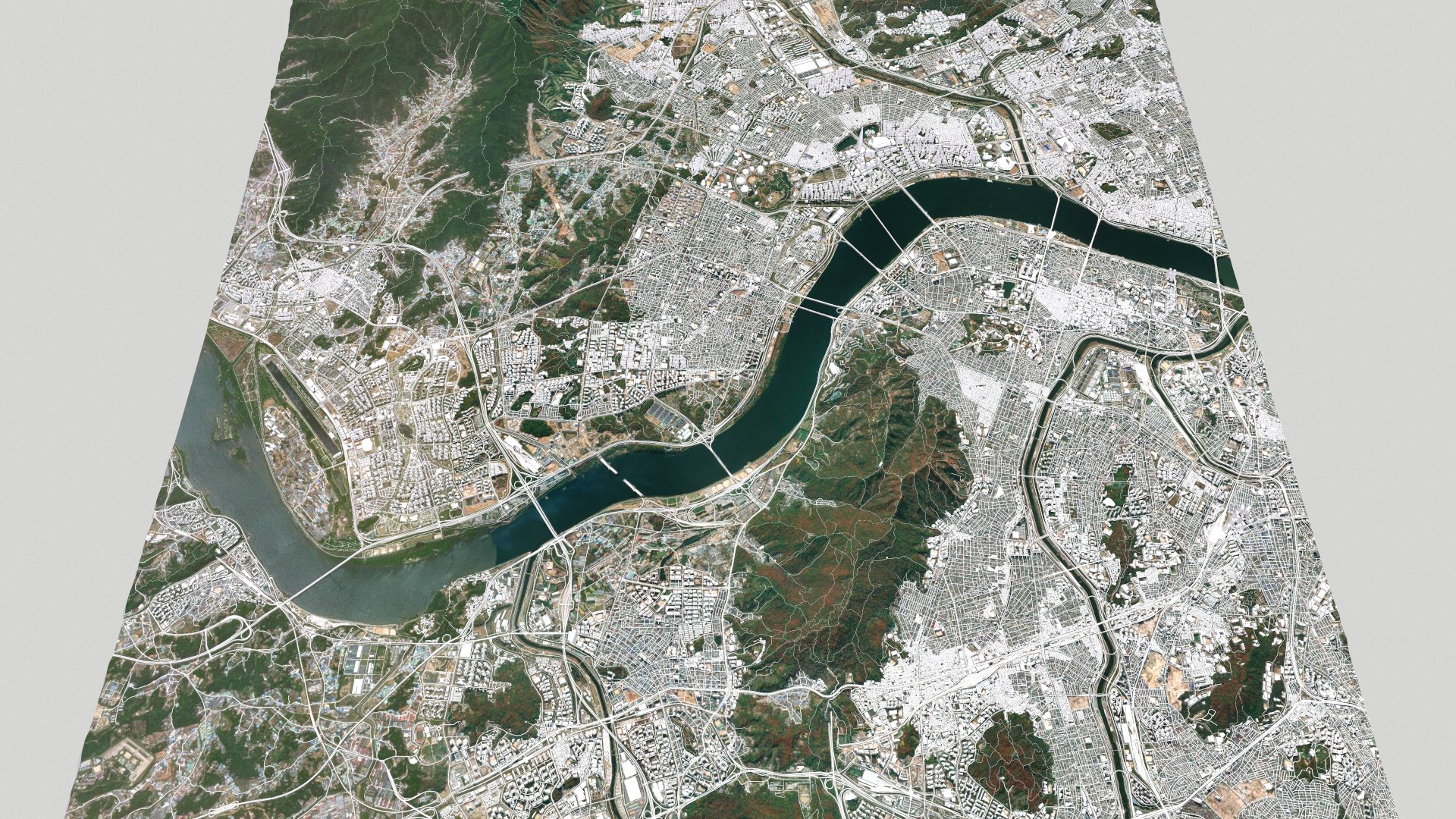 Cityscape Hanam South Korea 3D Model - TurboSquid 2065585