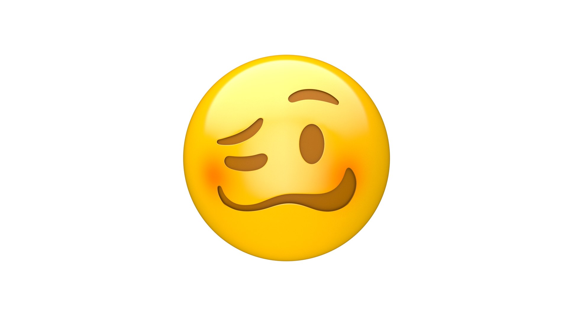 Apple Woozy Face 3D - TurboSquid 1742550