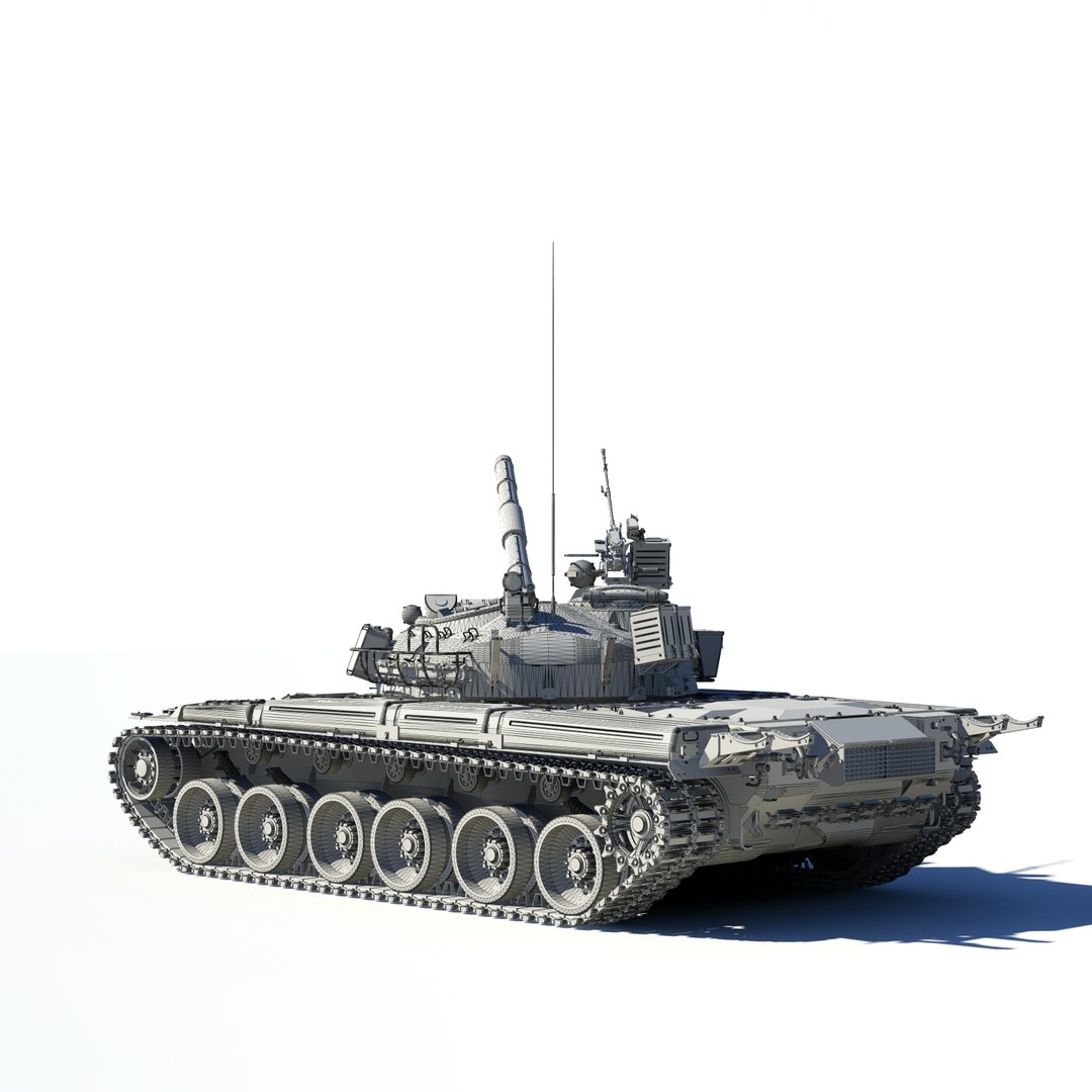 T-80 Tank 3D Model - TurboSquid 1220906