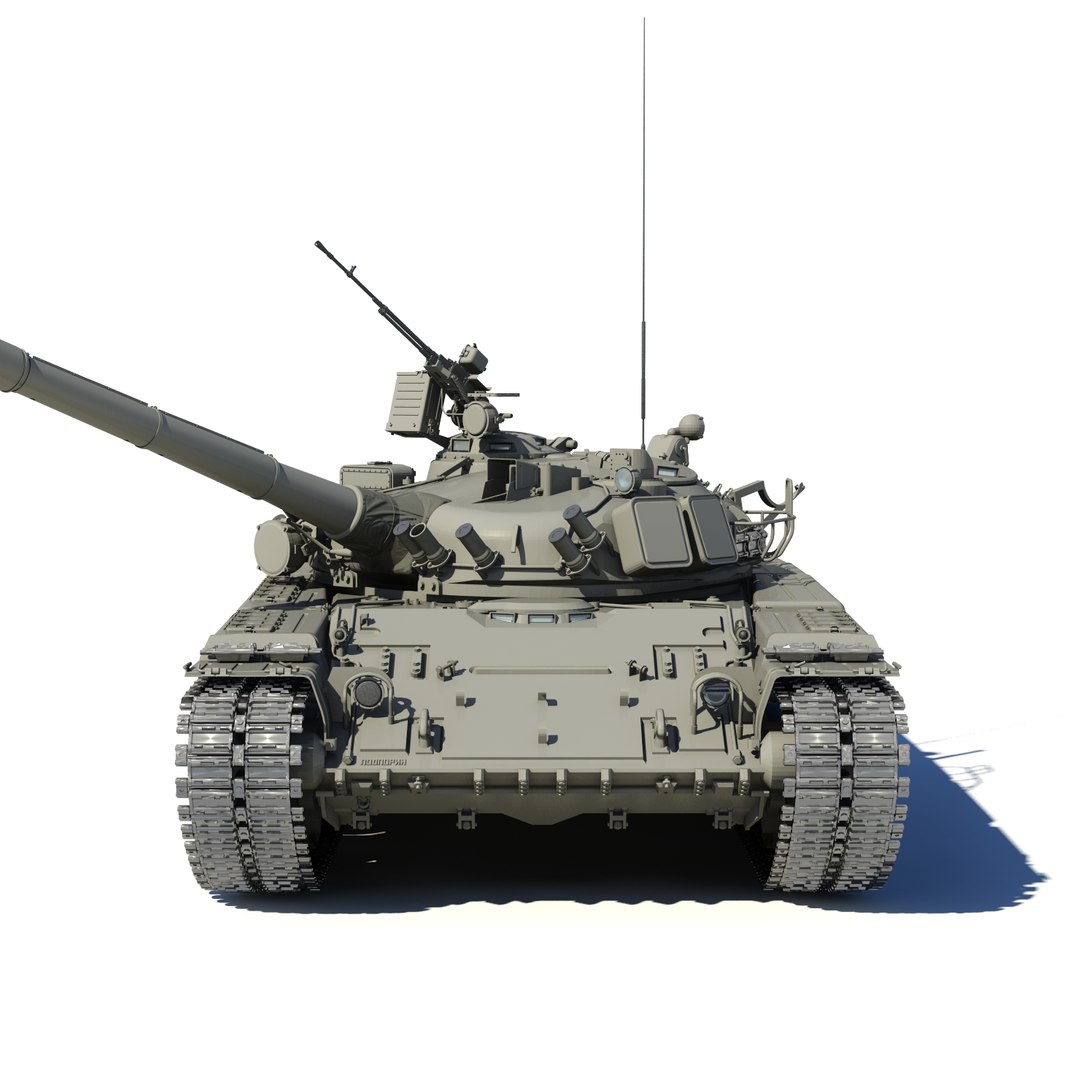 T-80 Tank 3D Model - TurboSquid 1220906
