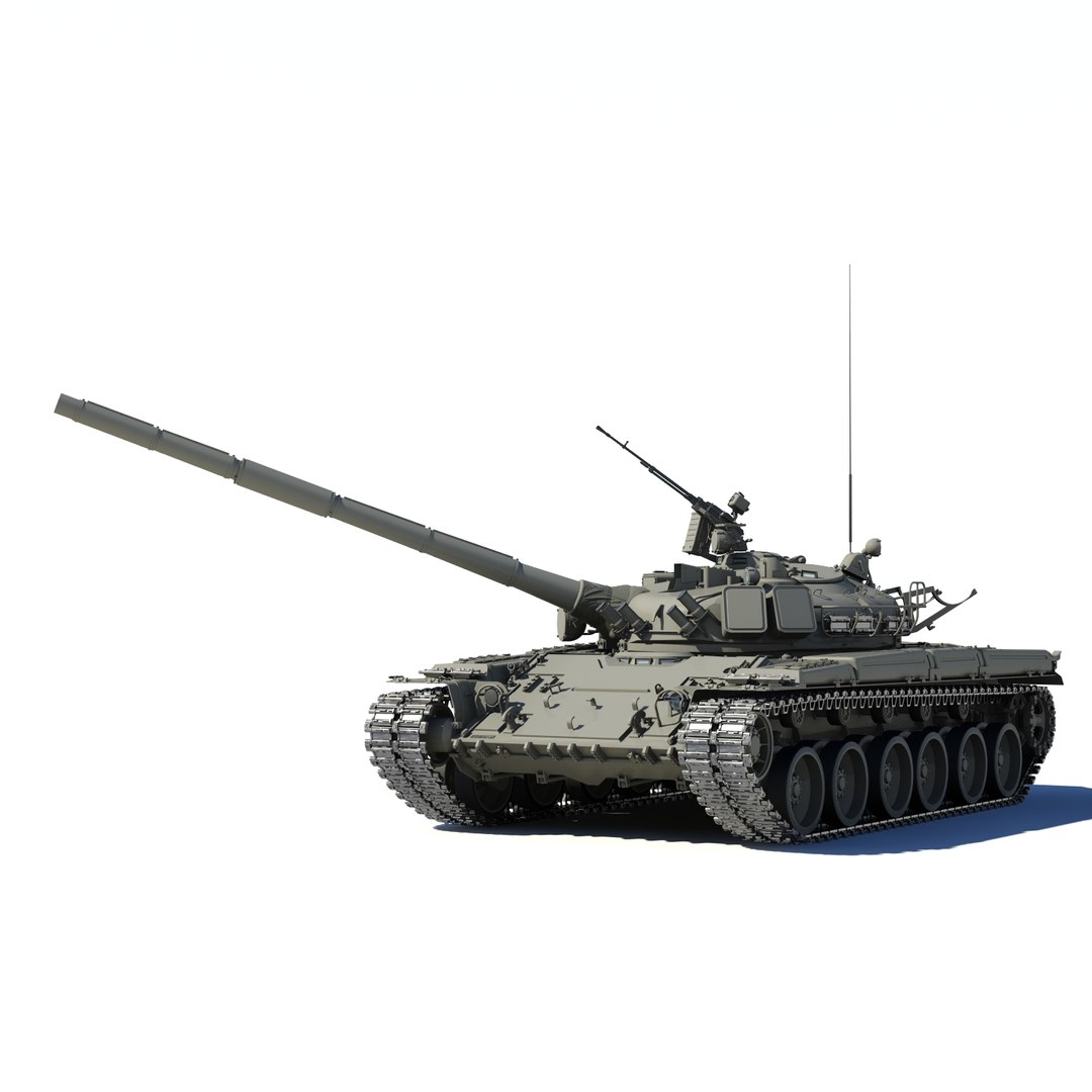 T-80 Tank 3D Model - TurboSquid 1220906