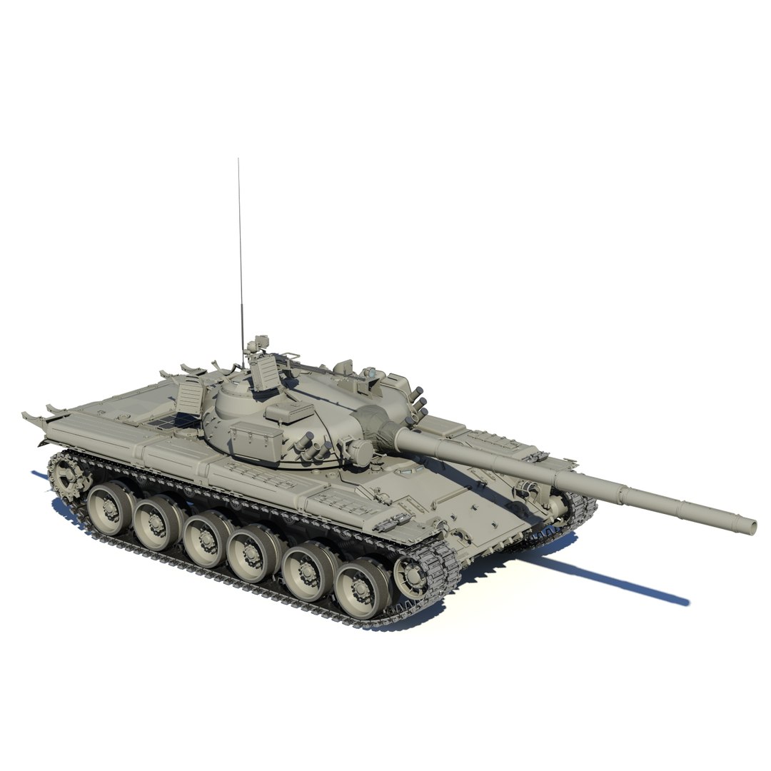 T-80 Tank 3D Model - TurboSquid 1220906