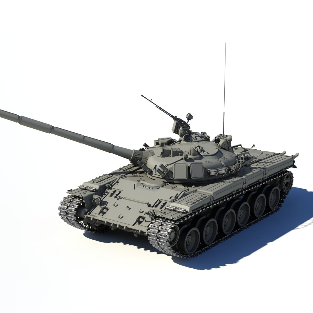 T-80 Tank 3D Model - TurboSquid 1220906