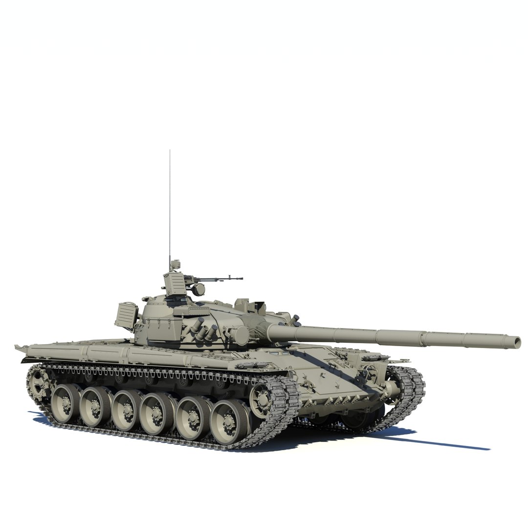 T-80 Tank 3D Model - TurboSquid 1220906