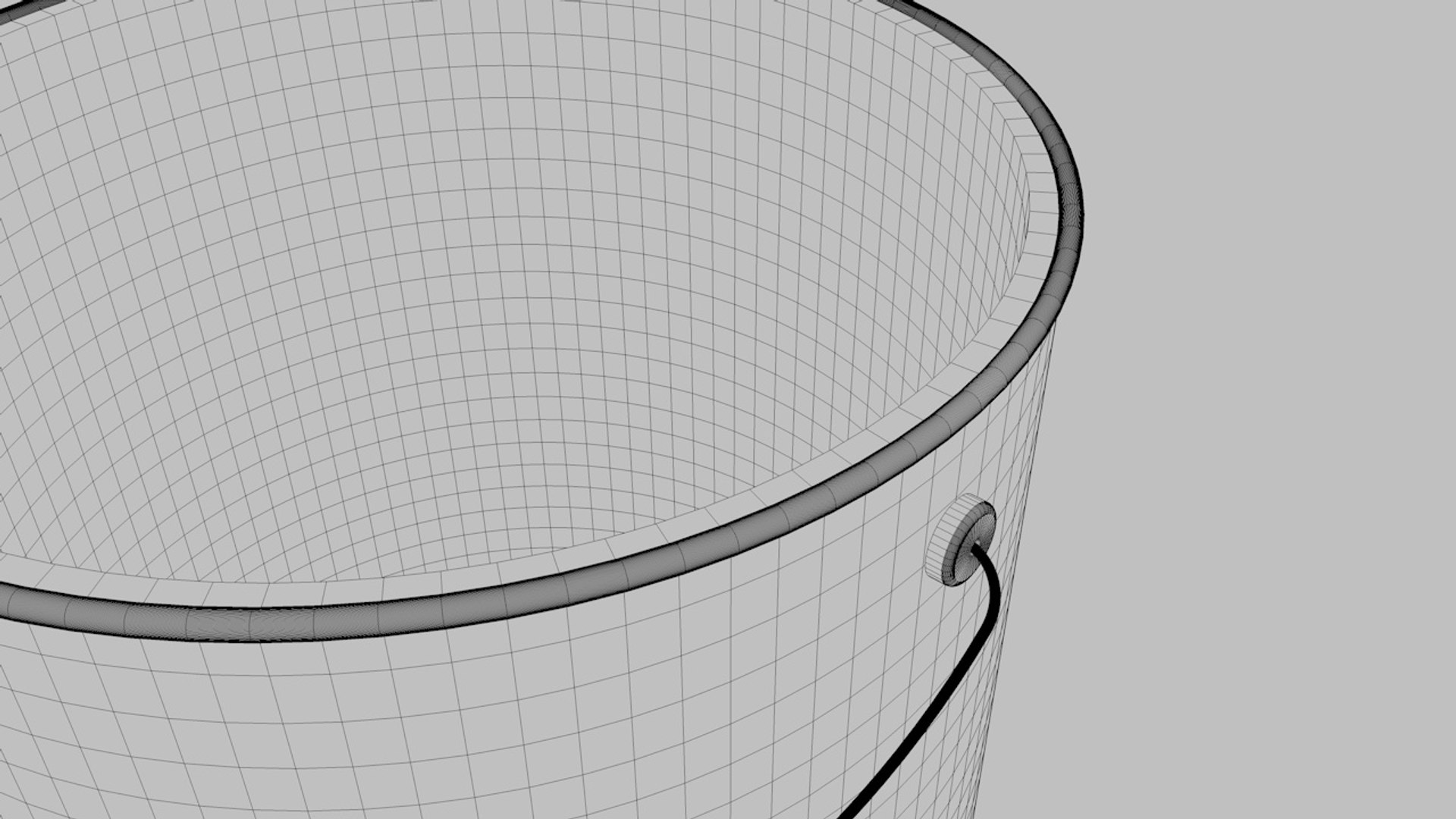 Free Paint Bucket 3d Model