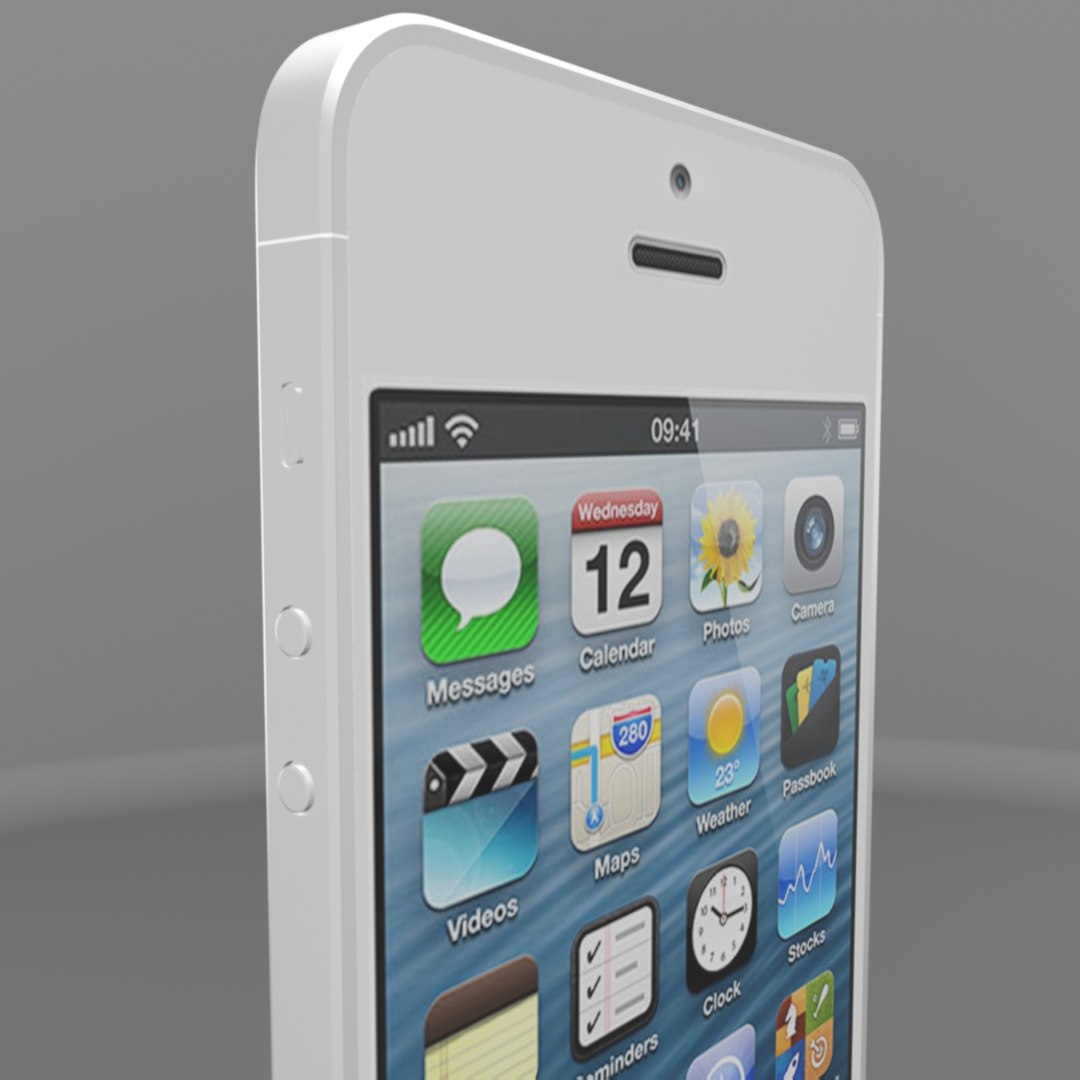 3d Apple Iphone 5s Model