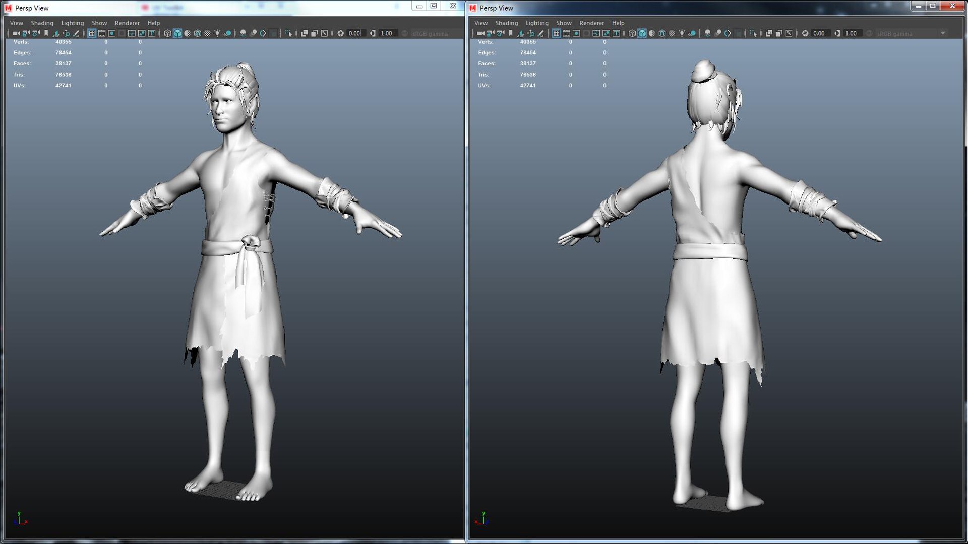 Primitive Man Model - TurboSquid 2056055