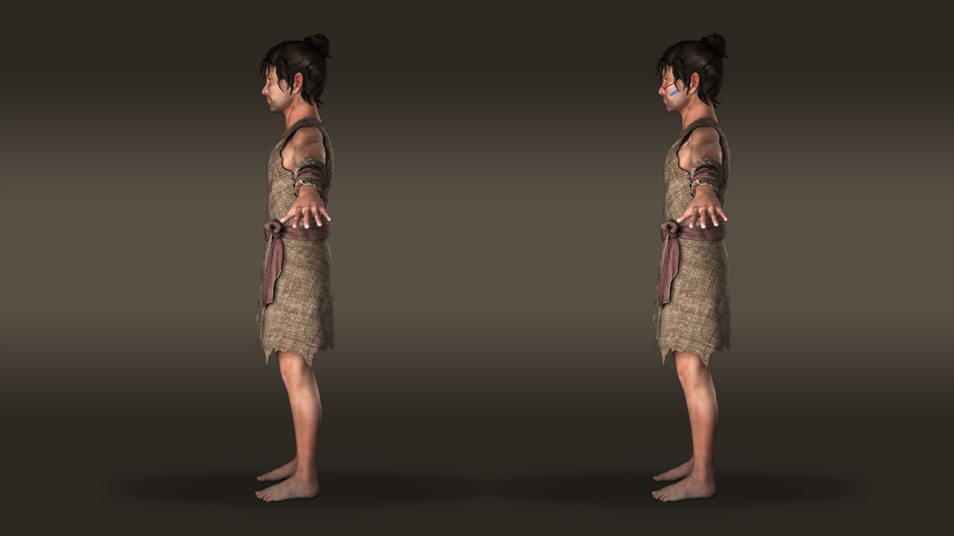 Primitive Man Model - TurboSquid 2056055