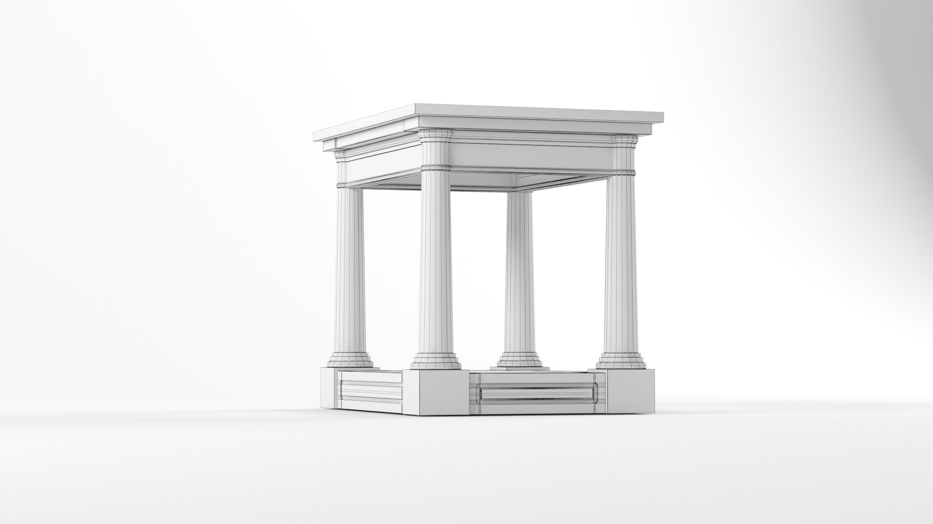 3D BERTRAND SIDE TABLE Model - TurboSquid 1725692