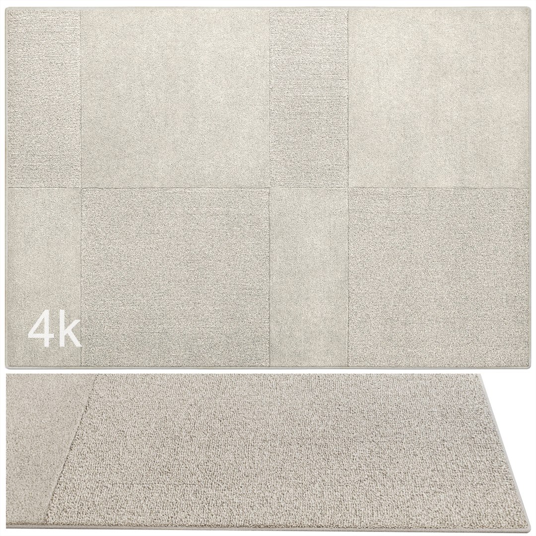 3D Carpet Set 9129 - Hand-knotted Wool Soft Rug 4k - TurboSquid 2405294