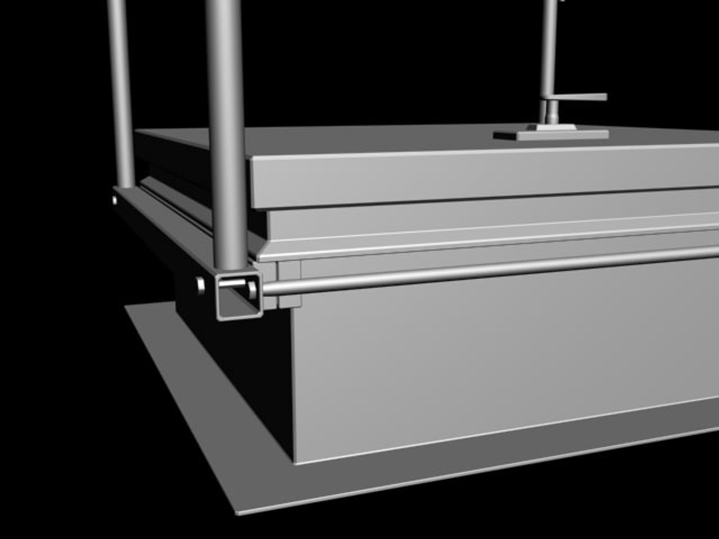 3d Rooftop Hatch