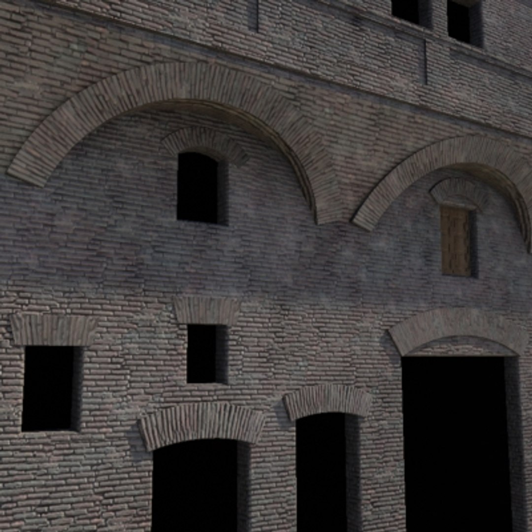 3d Roman Building Insulae