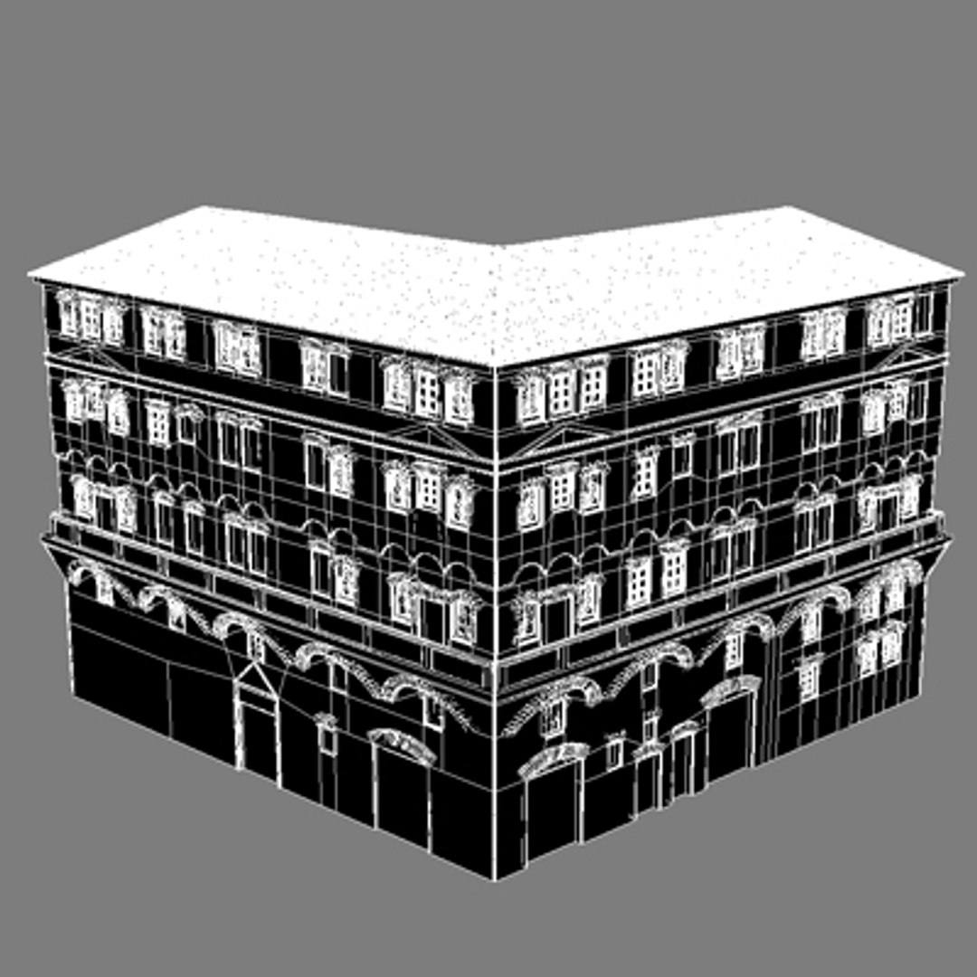 3d Roman Building Insulae