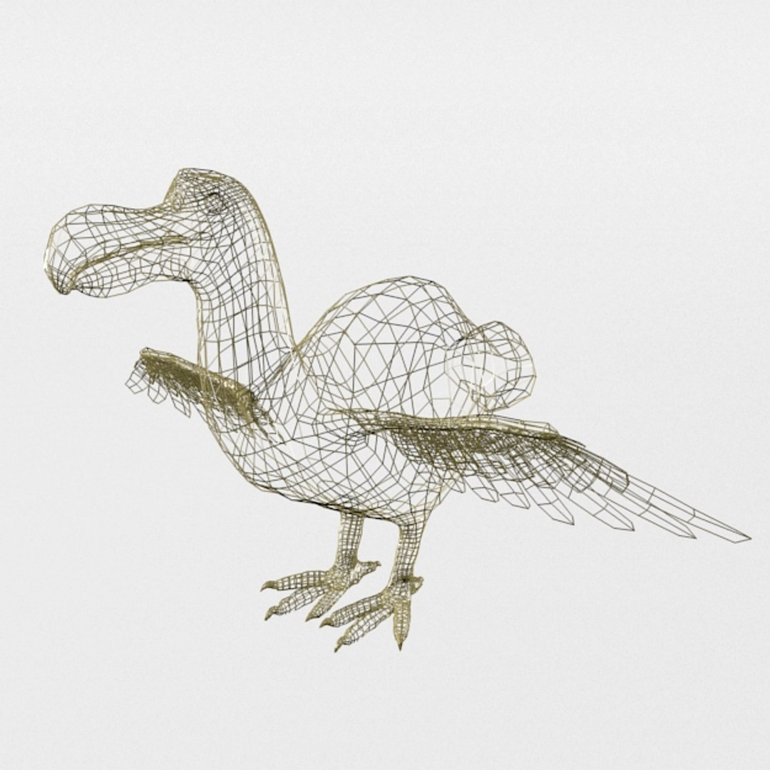 3D dodo - TurboSquid 1400295