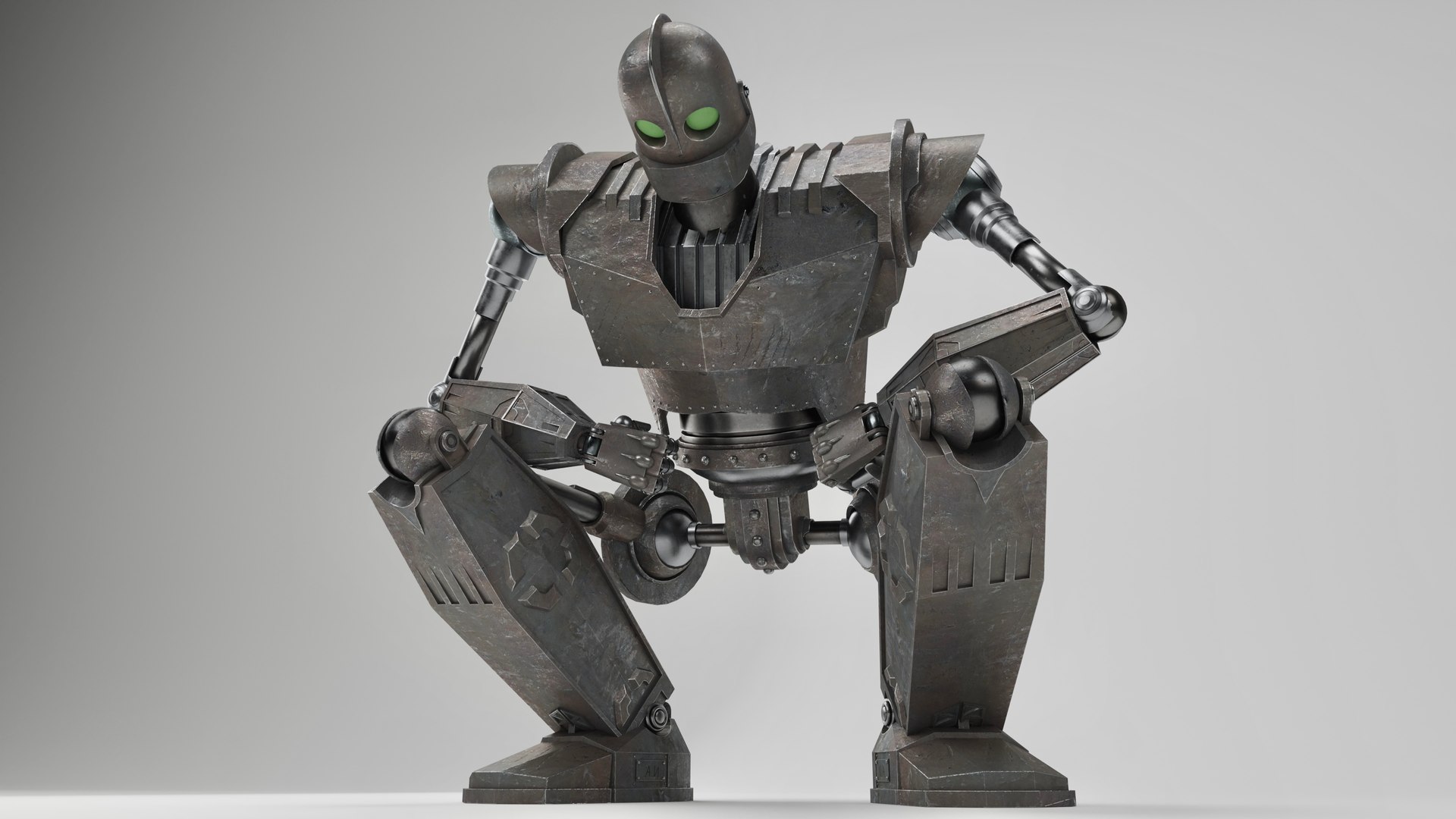 Iron Giant Rigged 3D Model - TurboSquid 1871055