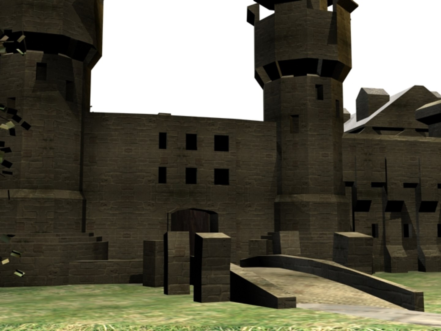 Castle Segments 3d Max