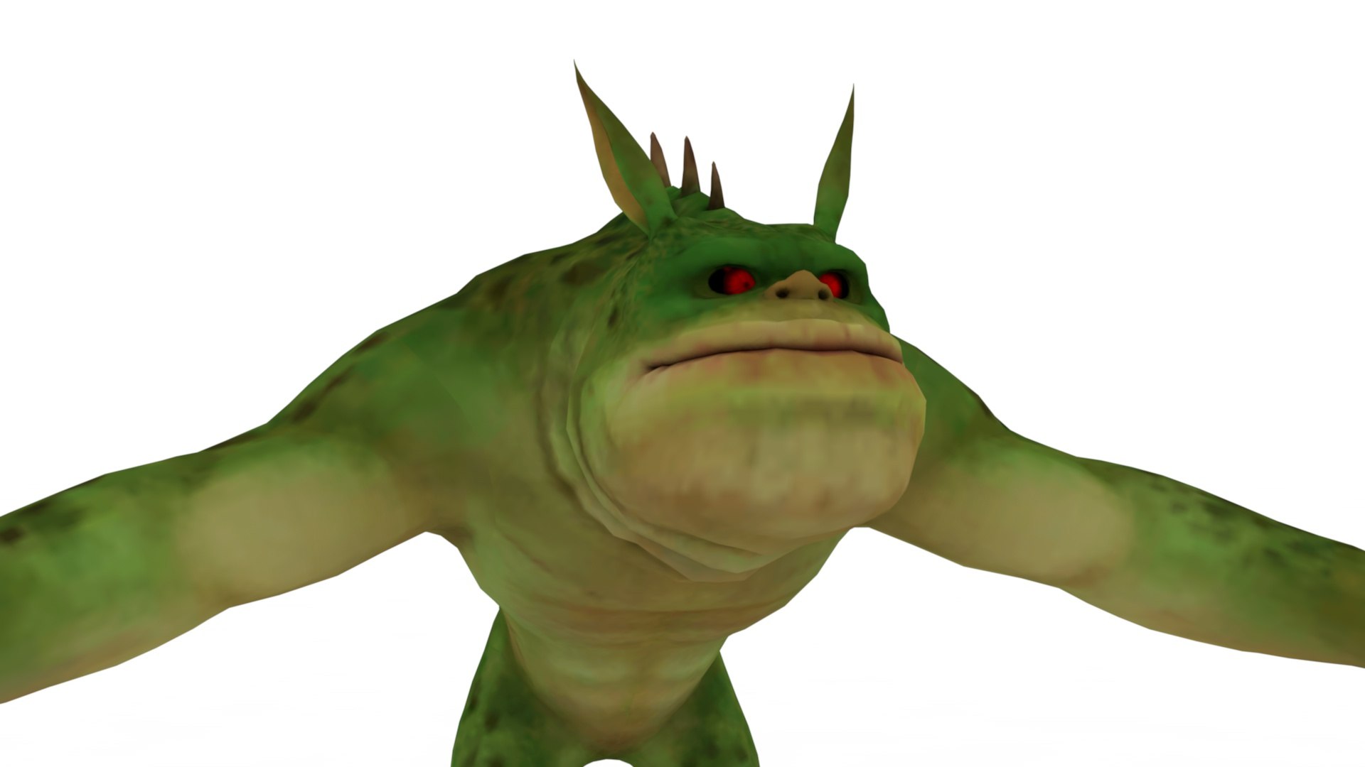 3D Monster Rigged And Animated Model - TurboSquid 2336746