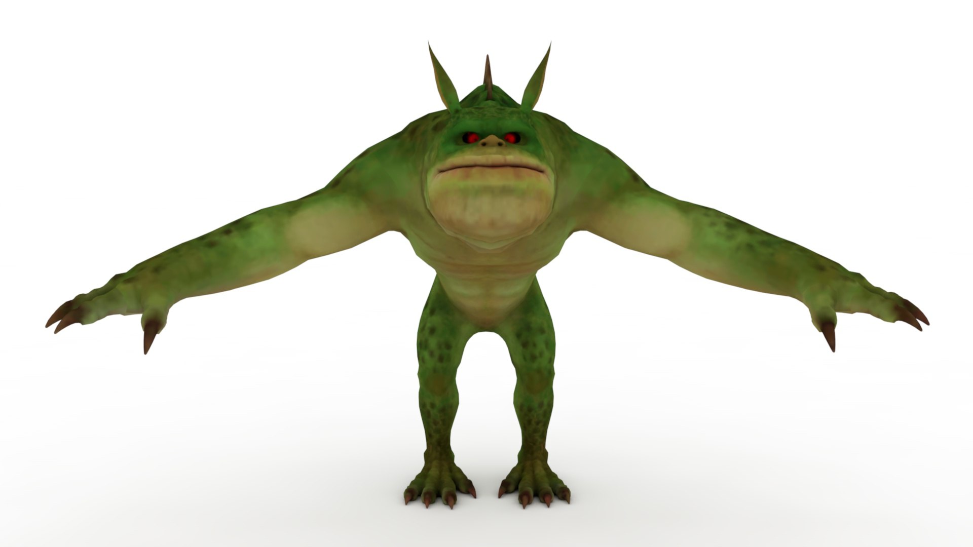 3D Monster Rigged And Animated Model - TurboSquid 2336746