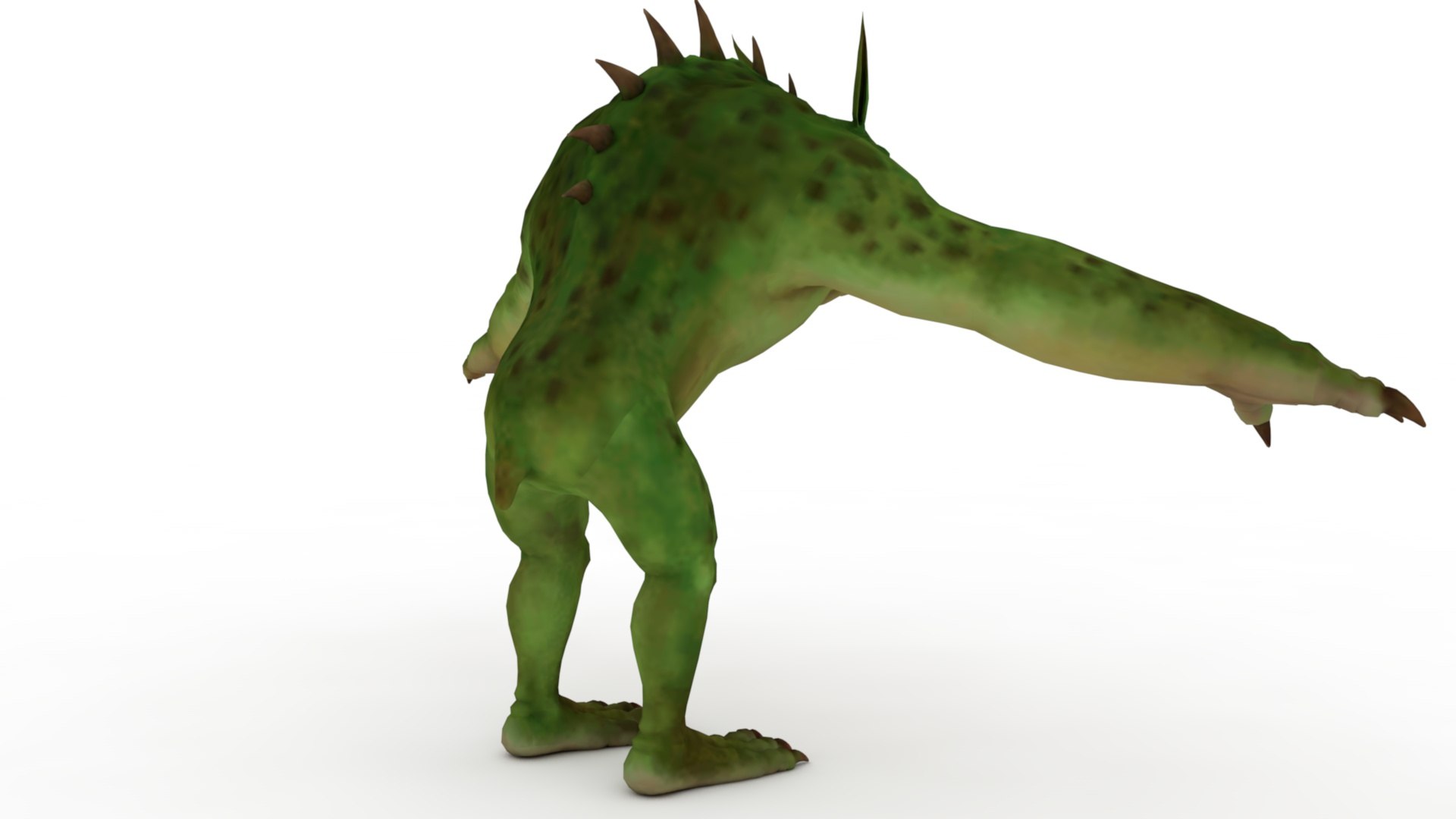 3D Monster Rigged And Animated Model - TurboSquid 2336746