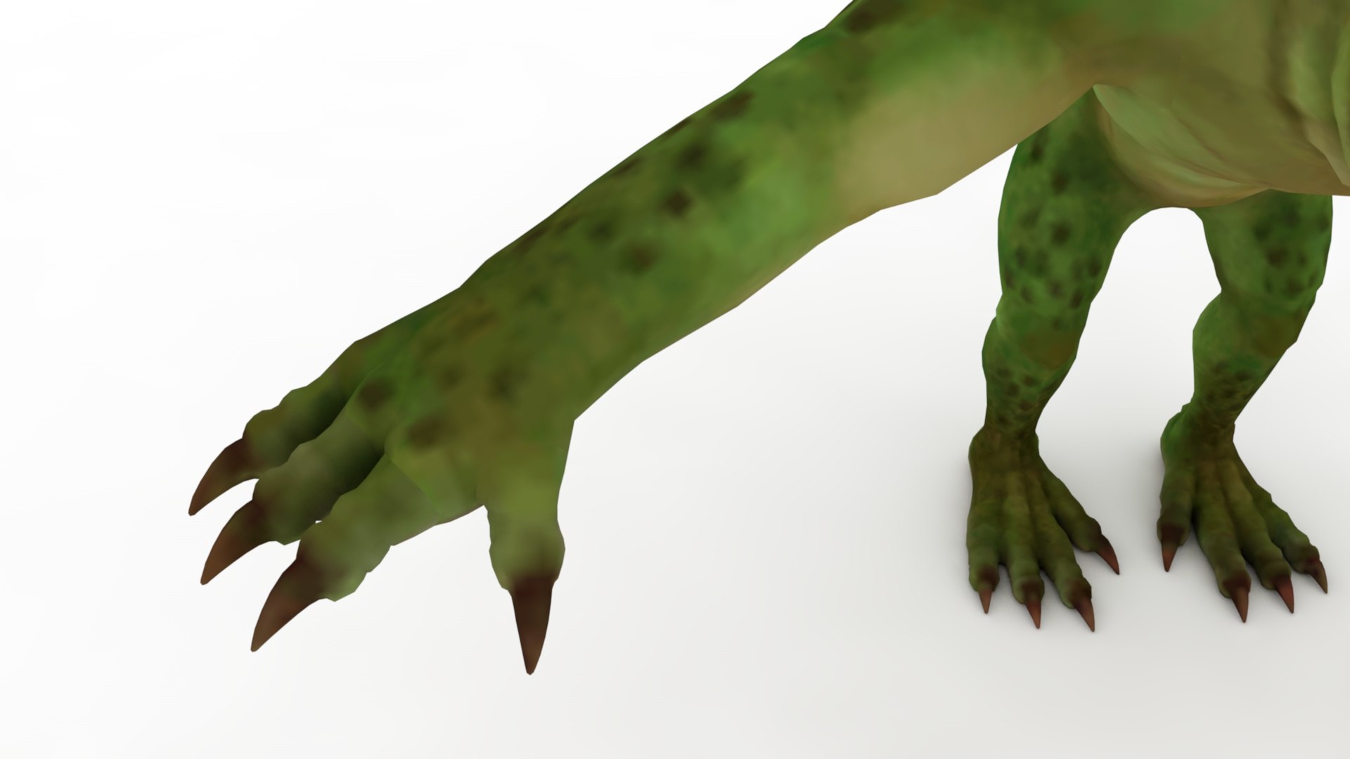 3D Monster Rigged And Animated Model - TurboSquid 2336746