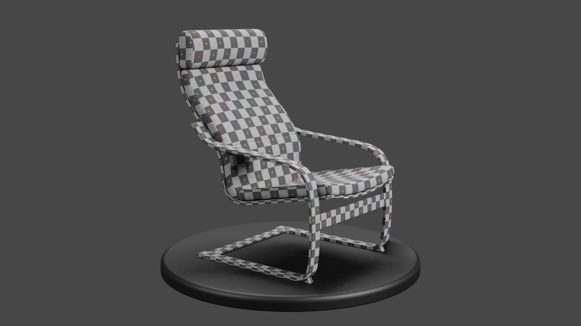 IKEA Poang Rocking Chair 3D Model - TurboSquid 2032068