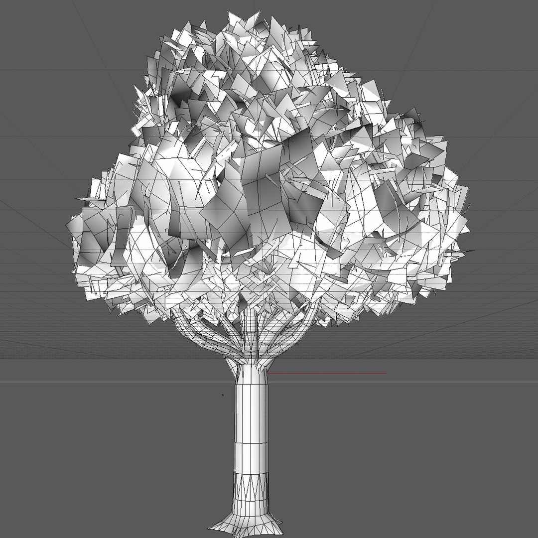 3d tree ready dae model