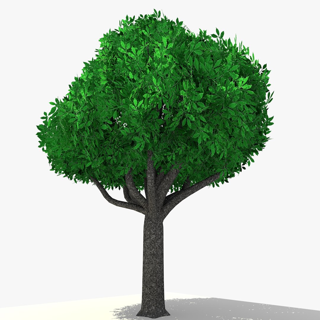 3d tree ready dae model