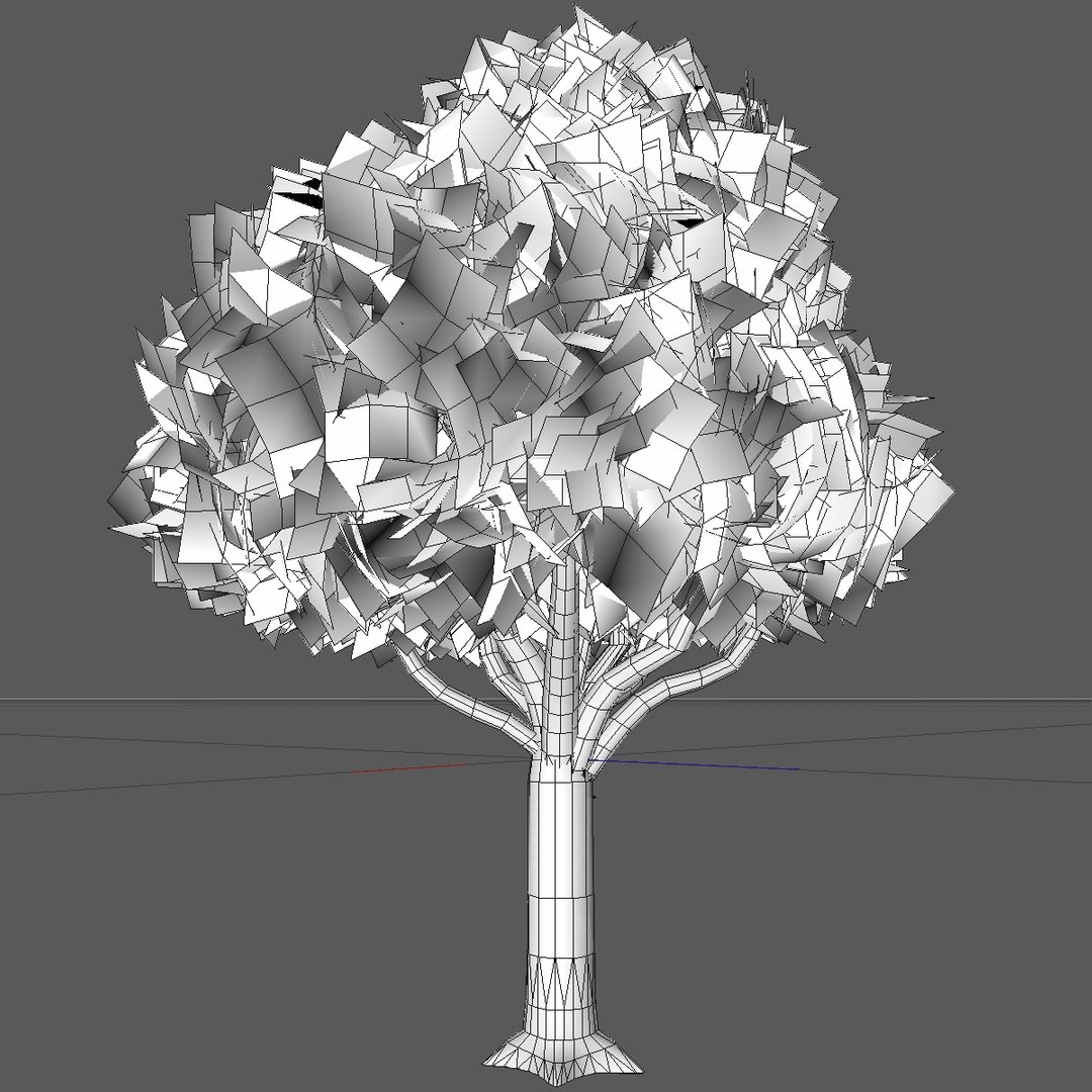 3d tree ready dae model