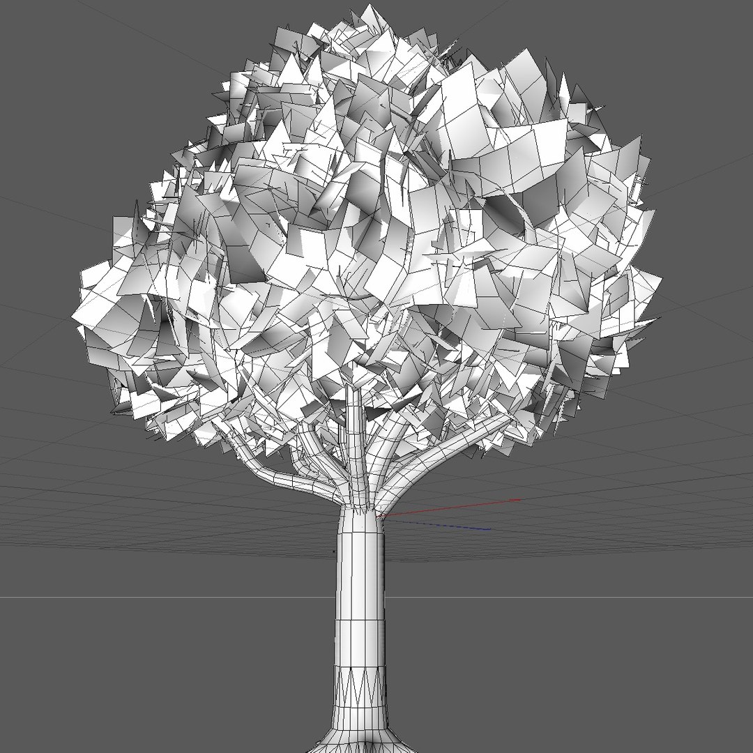 3d tree ready dae model