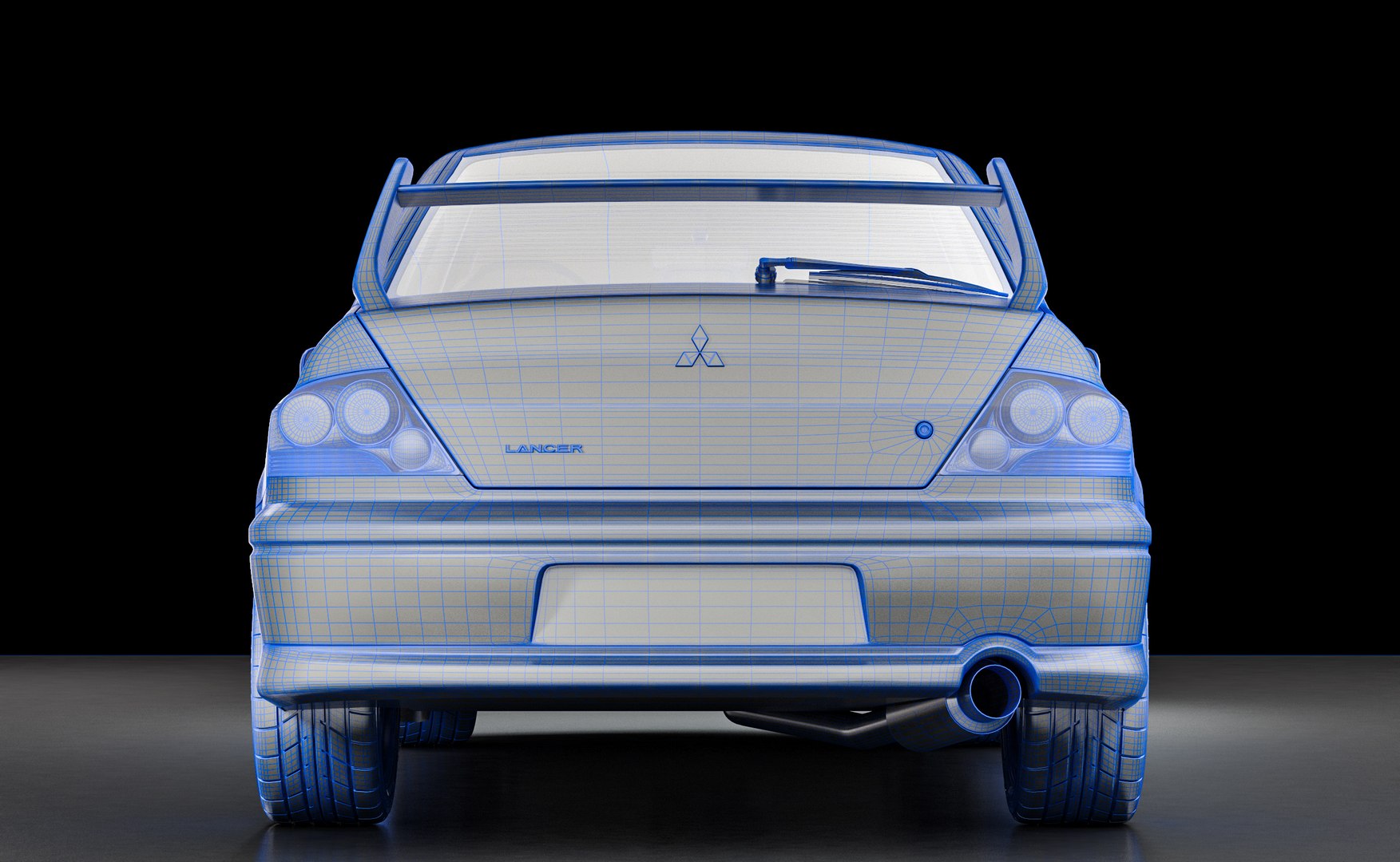 3D 3dmodel Mitsubishi Lancer Evolution - TurboSquid 1335201