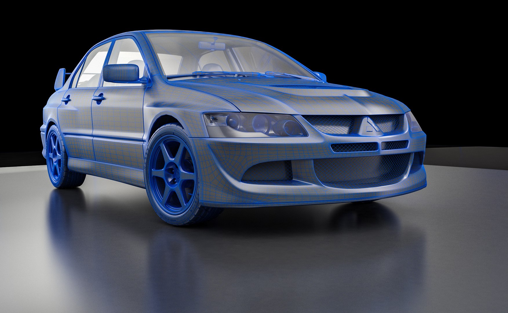 3D 3dmodel Mitsubishi Lancer Evolution - TurboSquid 1335201