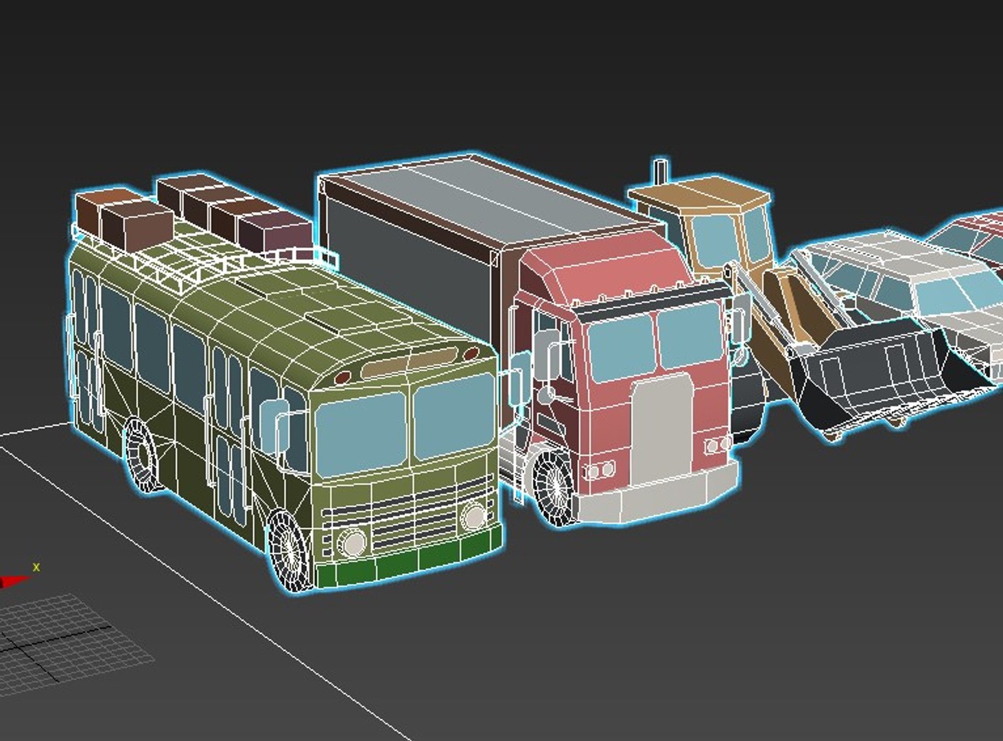 3D Cartoon Car Model - TurboSquid 1510227