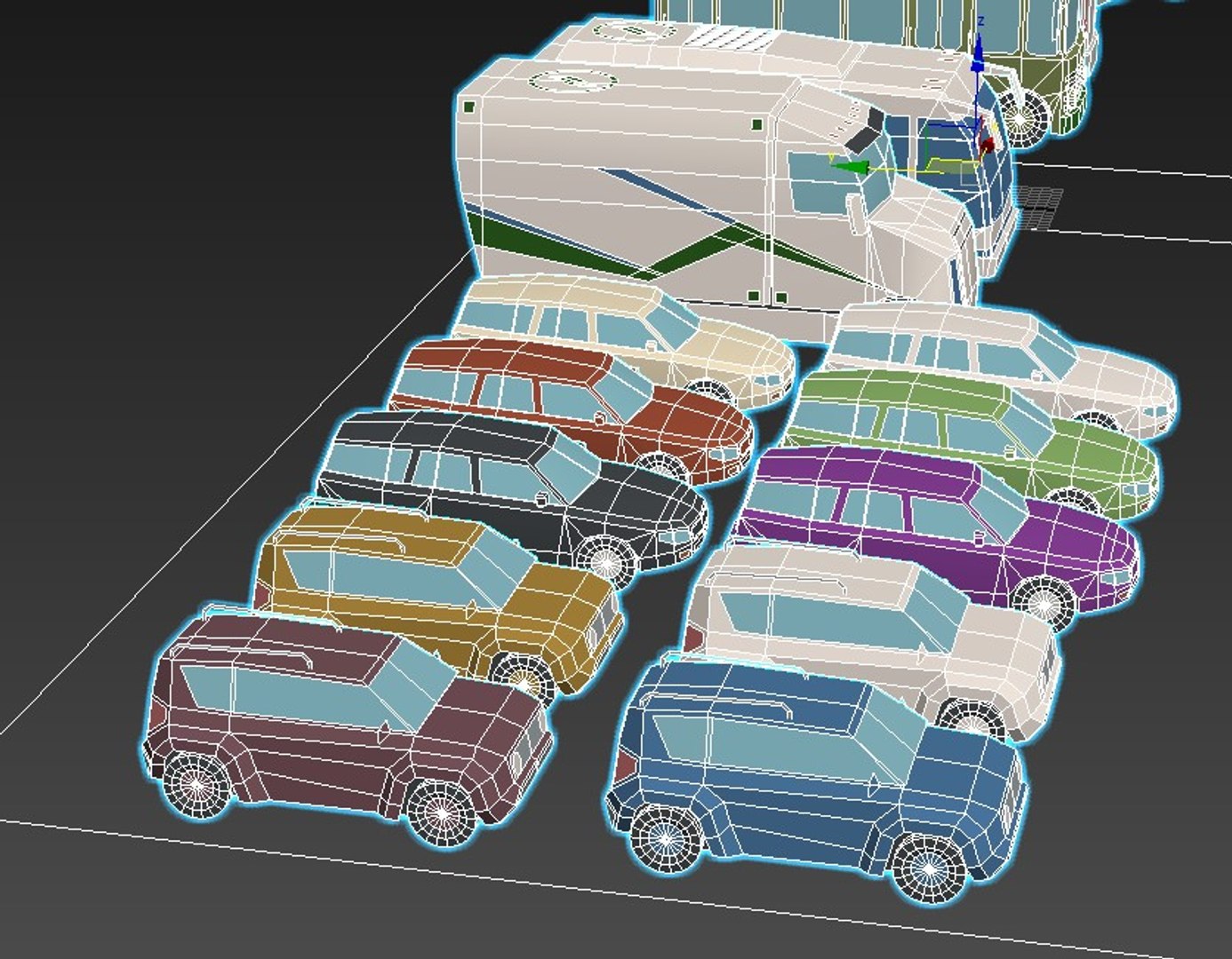 3D Cartoon Car Model - TurboSquid 1510227