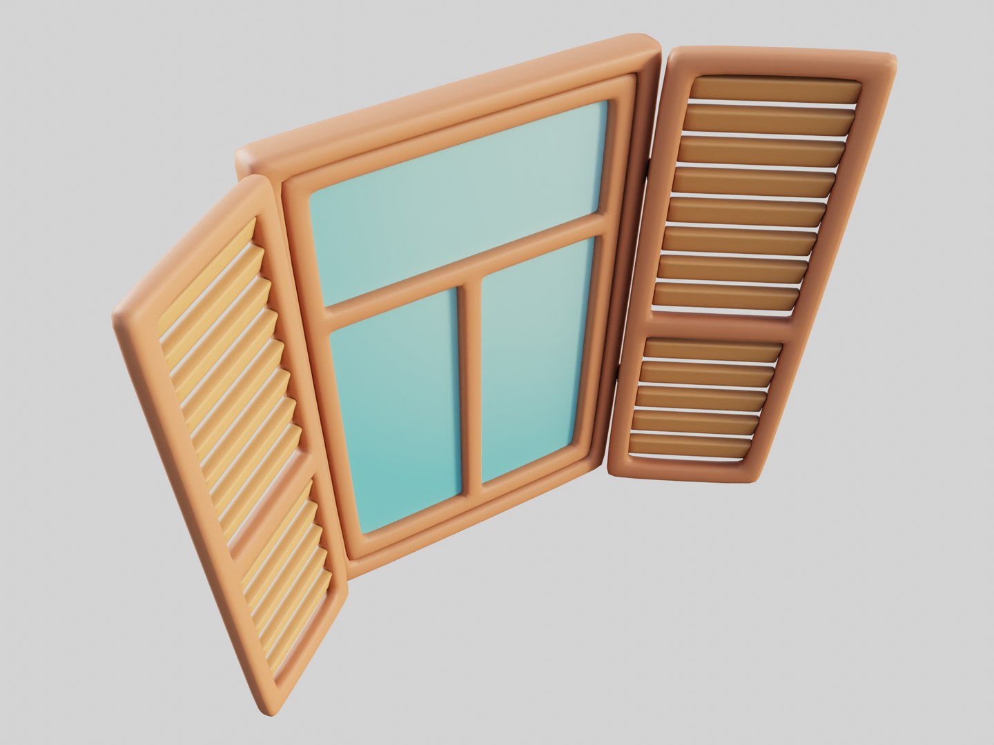 3D Cartoon Window 26b - TurboSquid 1905991