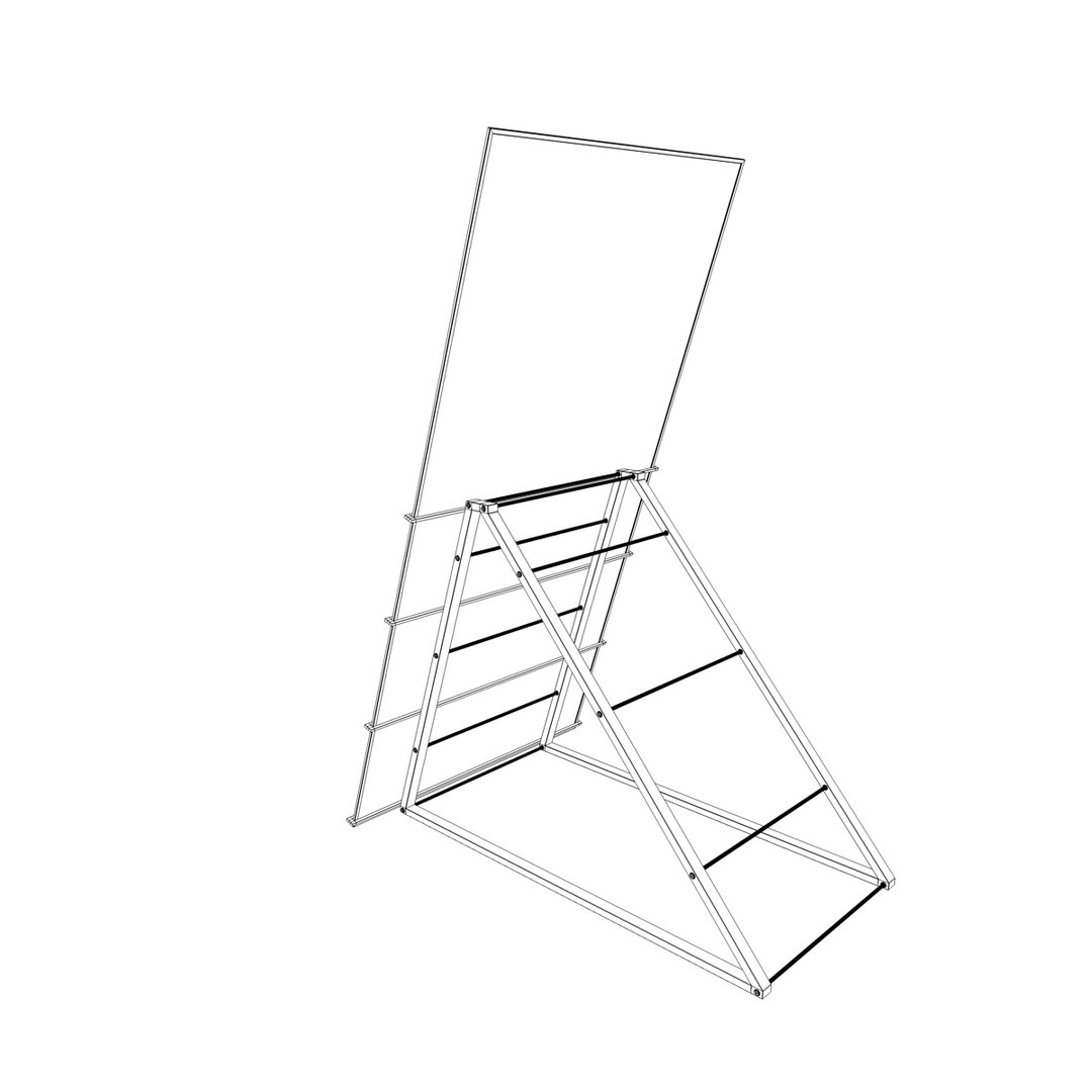 solar panel 3d 3ds