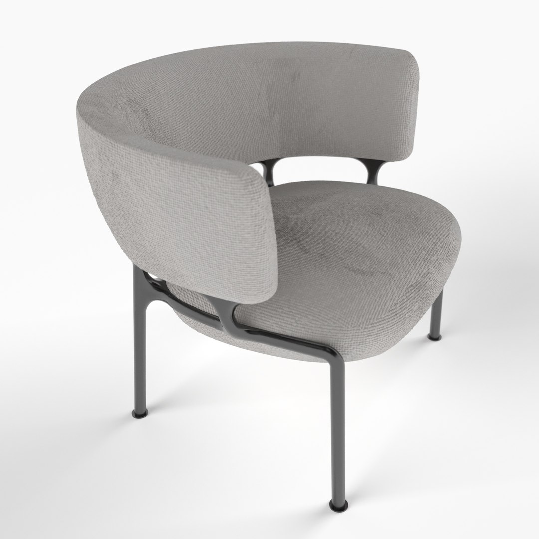Poltona June Jader Almeida 3D Model - TurboSquid 2263963