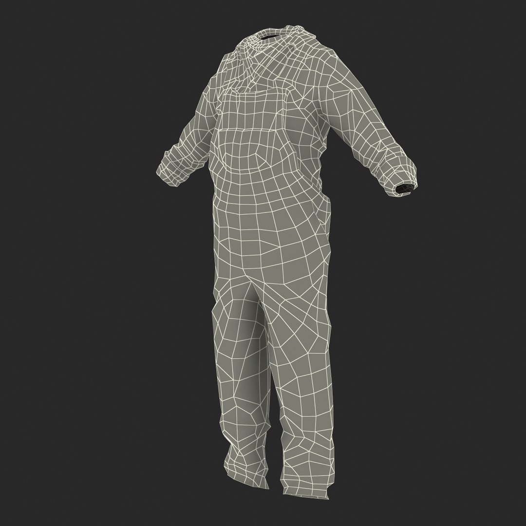 3ds Max Worker Clothes 2
