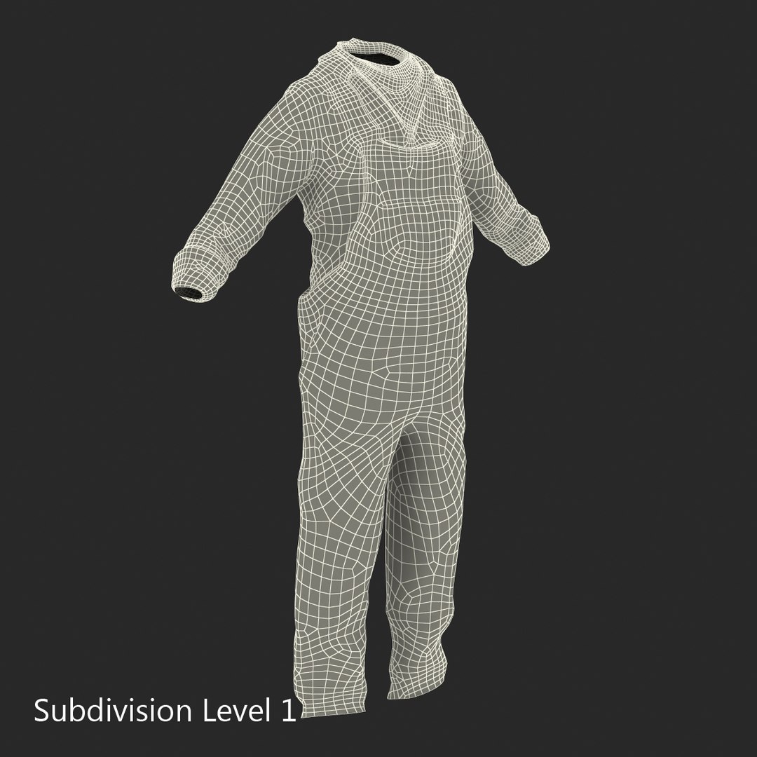 3ds Max Worker Clothes 2