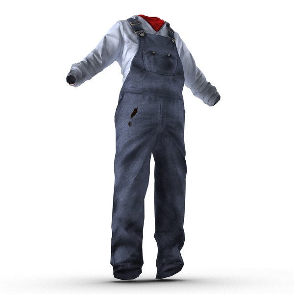 3ds max worker clothes 2