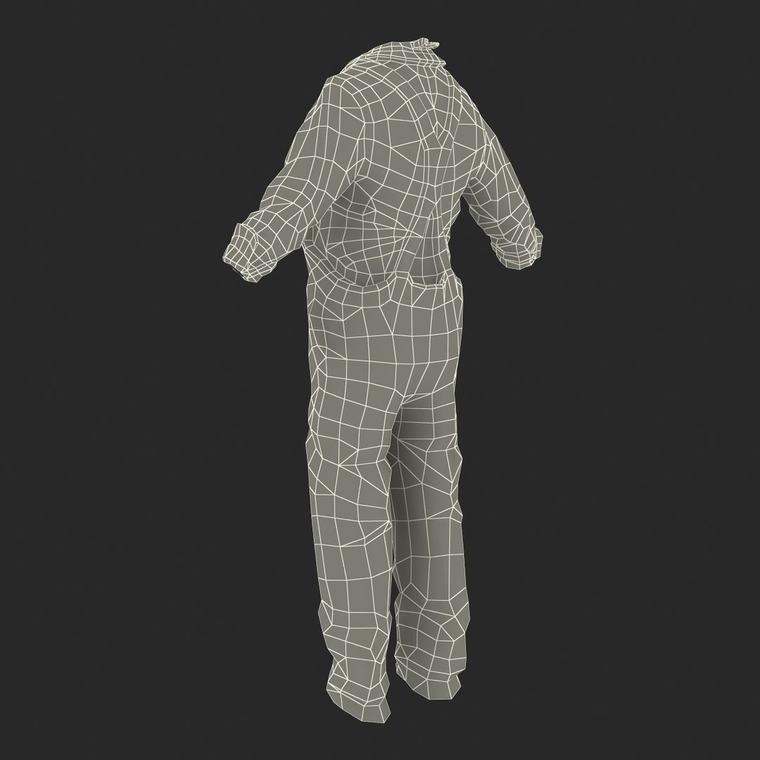 3ds Max Worker Clothes 2