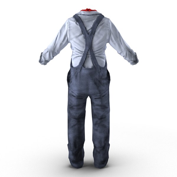 3ds max worker clothes 2