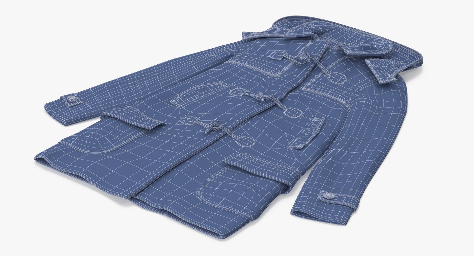 3d Winter Coat 02 Model