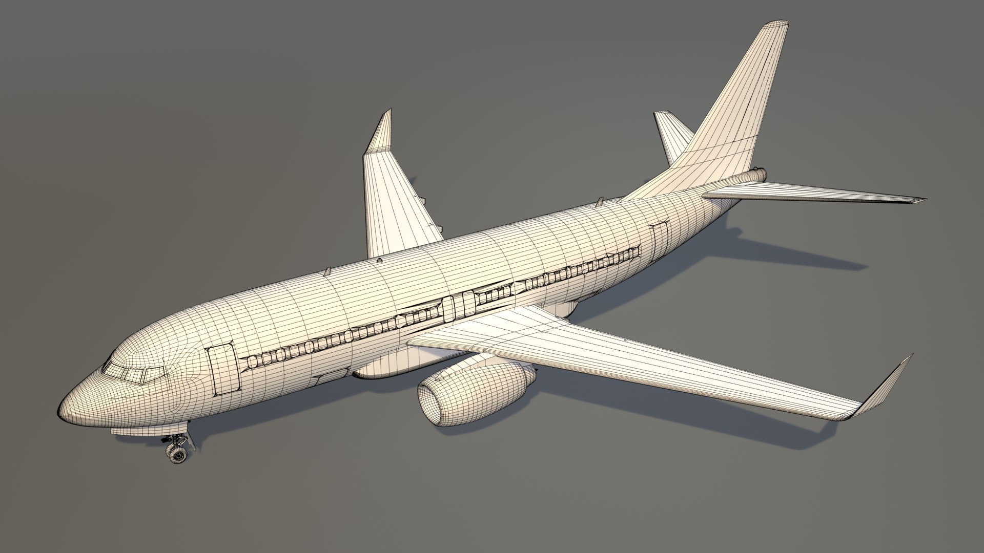 Indigo Airplane 3D Model - TurboSquid 1469494