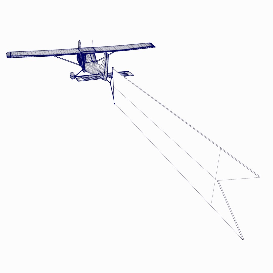 3D Airplane Banner - TurboSquid 2404763