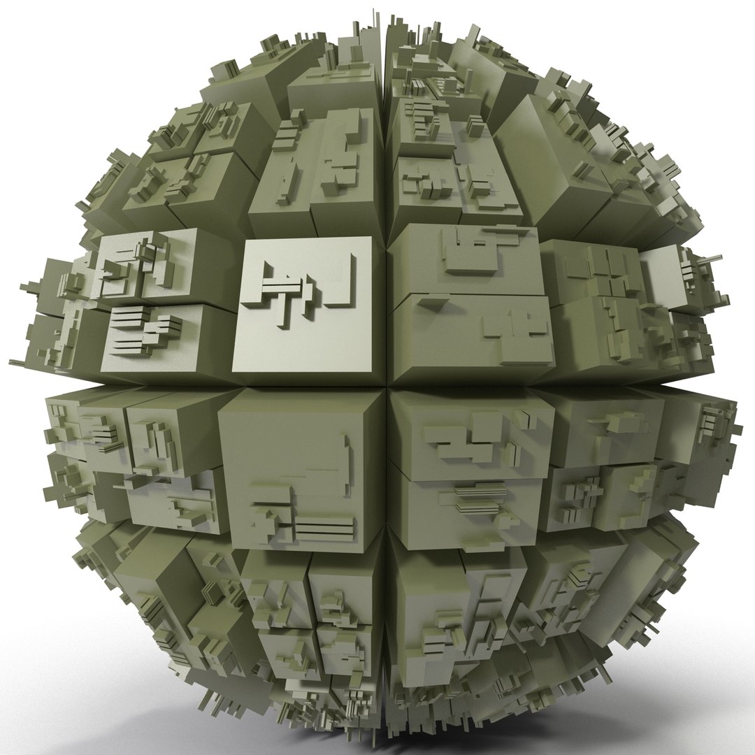 Greeble Sphere 3d Max