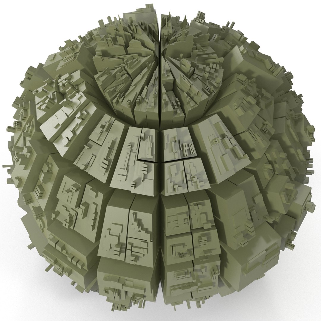 Greeble Sphere 3d Max