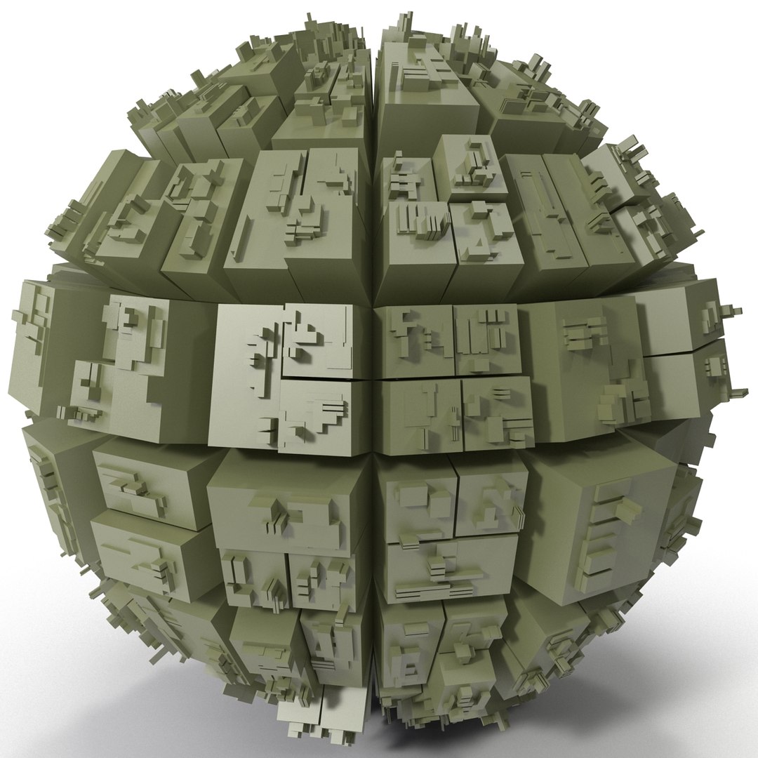Greeble Sphere 3d Max