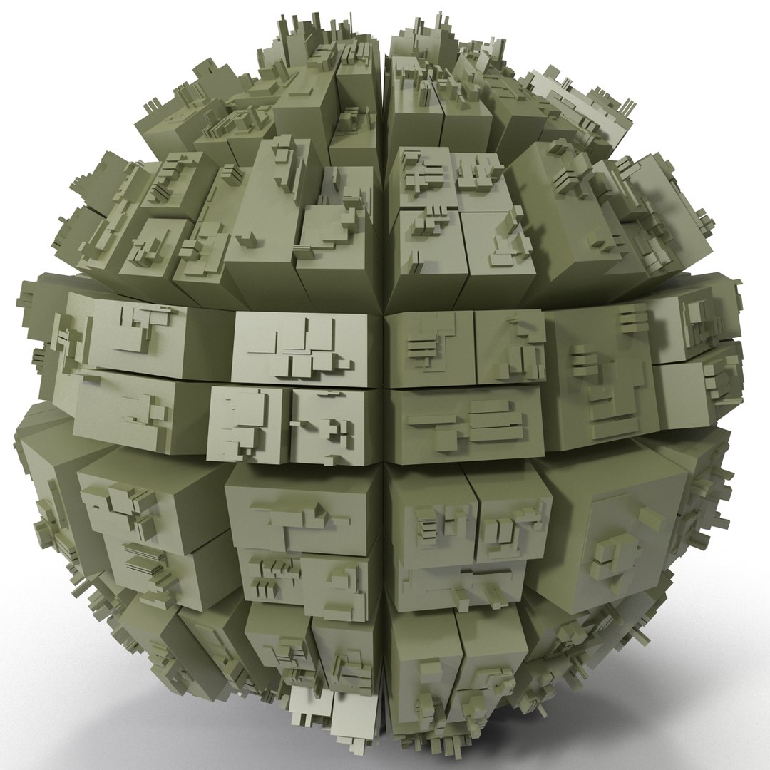 Greeble Sphere 3d Max