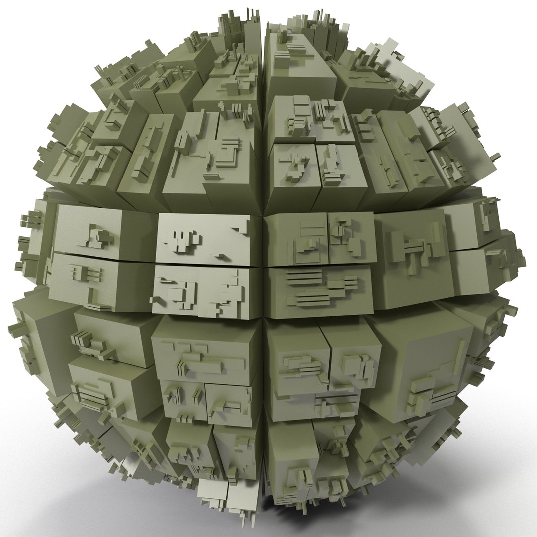 Greeble Sphere 3d Max