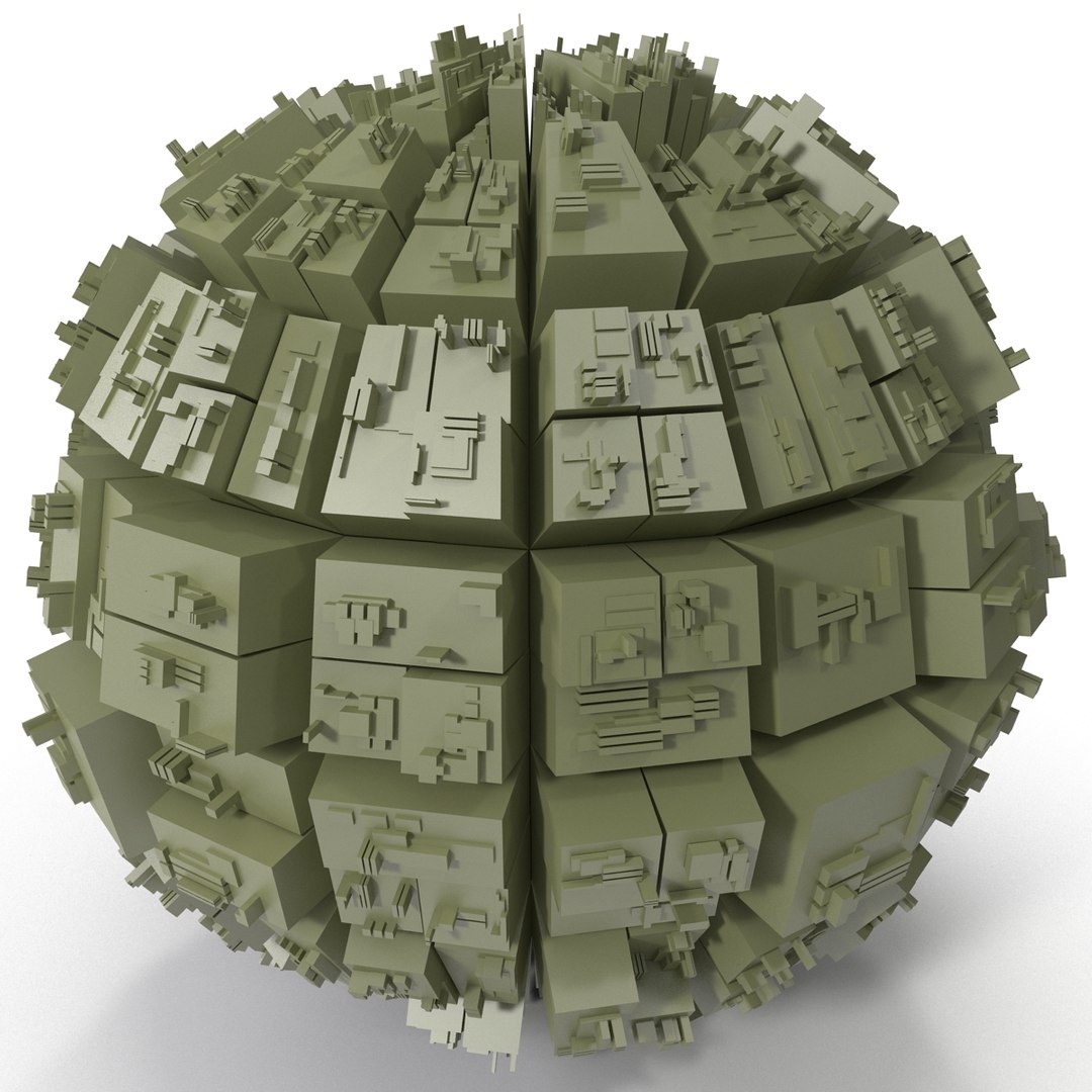 Greeble Sphere 3d Max